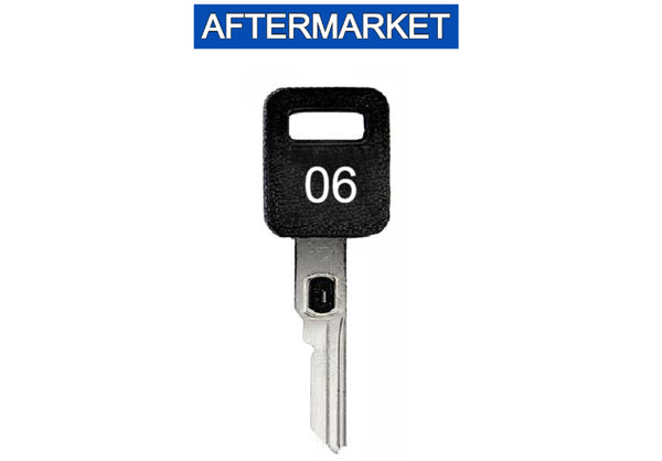 GM Single-Sided VATS Keys (2-15 VATS) (6) (KLF-VAT1-06) – Canada top Key