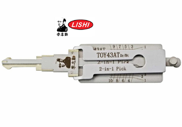 ORIGINAL LISHI - TOY43 Toyota / 8-Cut / 2-In-1 Pick & Decoder / DR & B ...