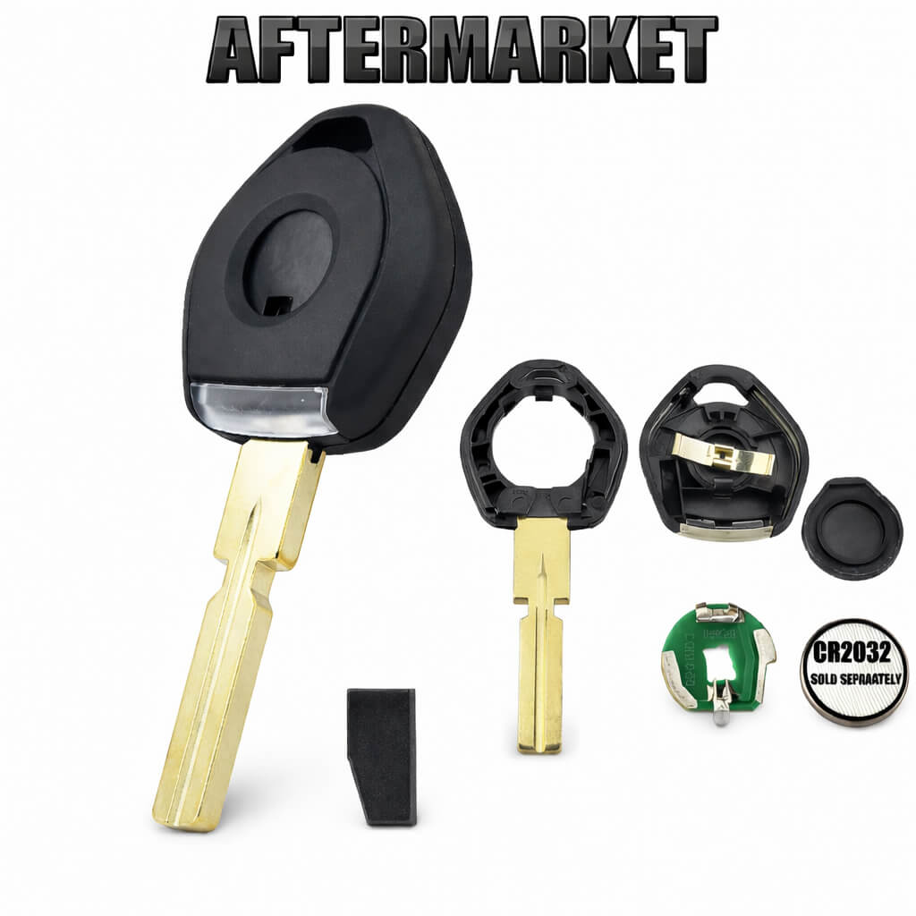 1995–2003 BMW EWS Transponder Key HU58 / S7BW-P ID44 (PCF7935 ...