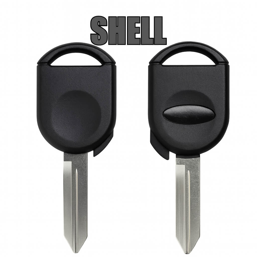 1995–2020 Ford H84 H92 Transponder Key Shell (No Chip) | Aftermarket ...