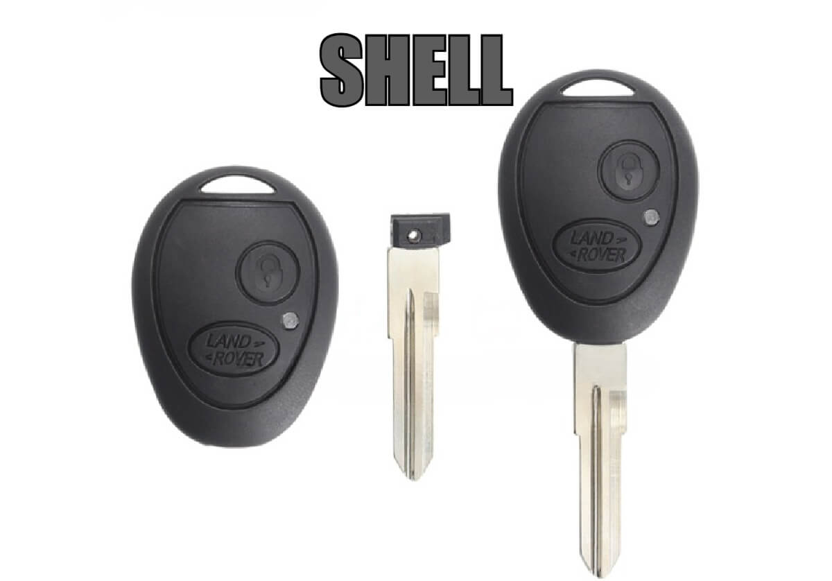 1999–2004 Land Rover Discovery Remote Key Shell | 2-Button | N5FVALTX3 ...