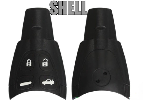 2003–2011 Saab 9-3 / 9-5 Smart Key Shell – LTQSAAM433TX – 4-Button ...