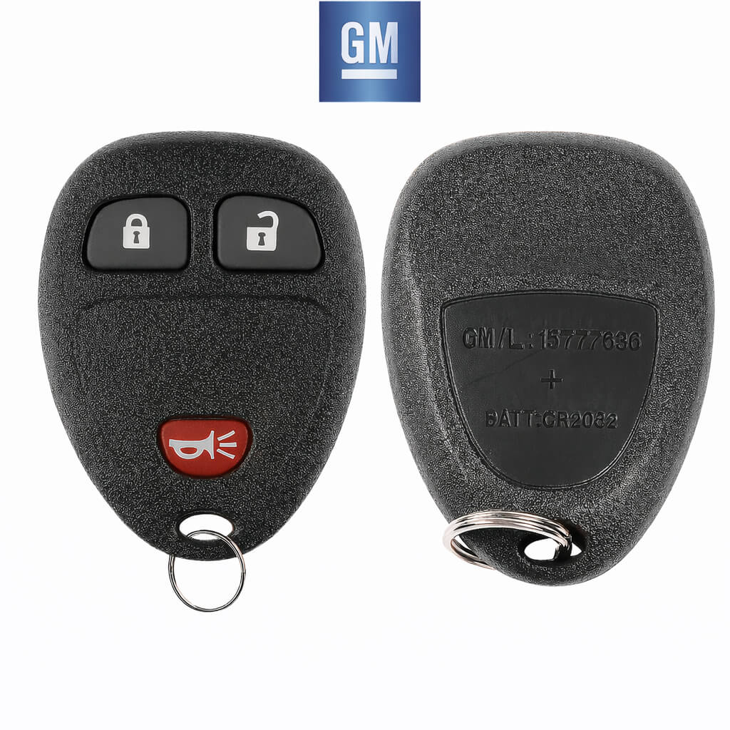 2005–2011 GM OEM Keyless Entry Remote | 3-Button | KOBGT04A – Canada ...