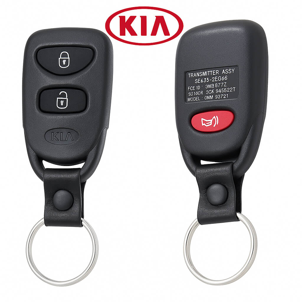 2007–2009 Kia Spectra OEM Keyless Entry Remote | OSLOKA-672T | 95430 ...