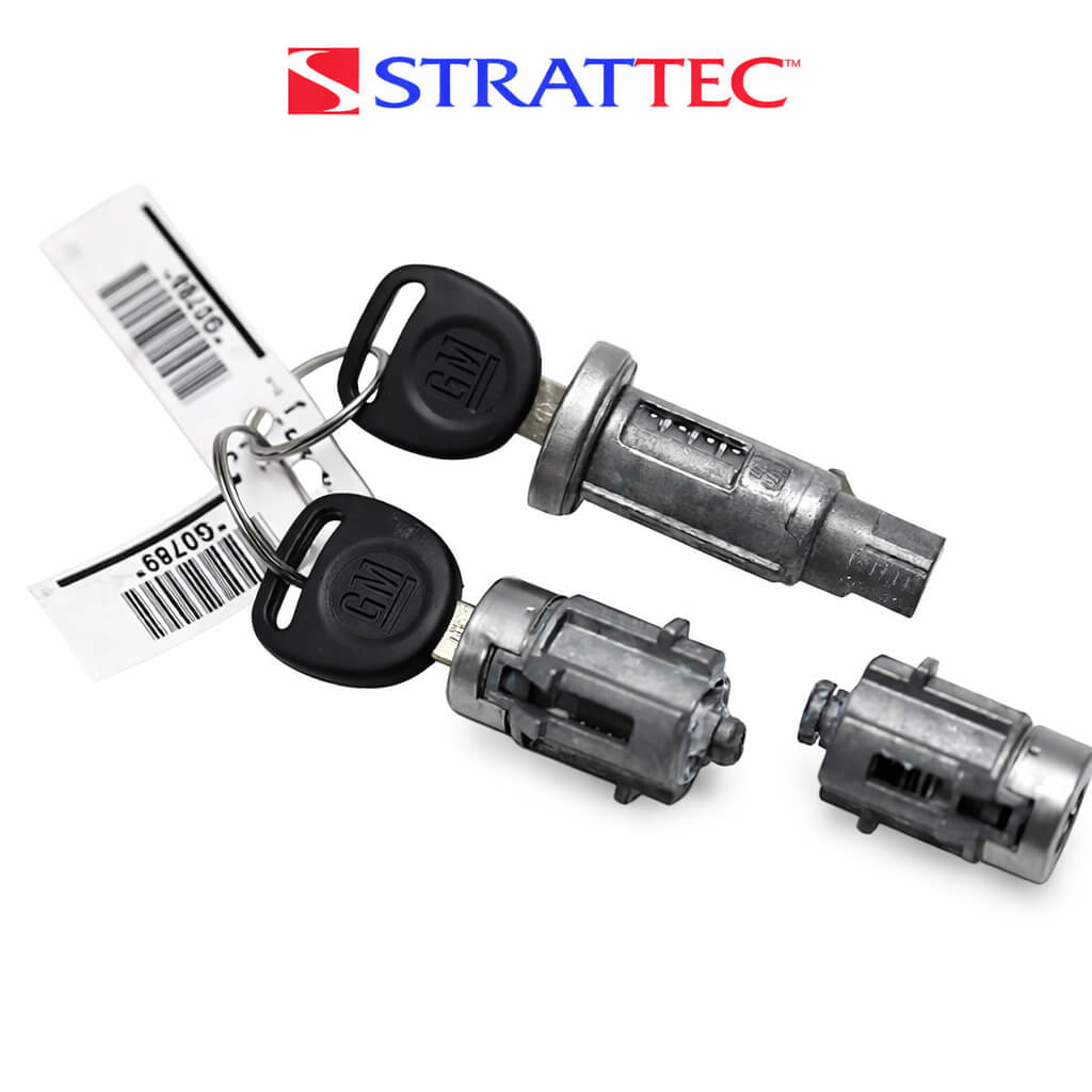 2007-2017 GM Circle Plus Lock Kit – Strattec 7024639 Ignition Door ...