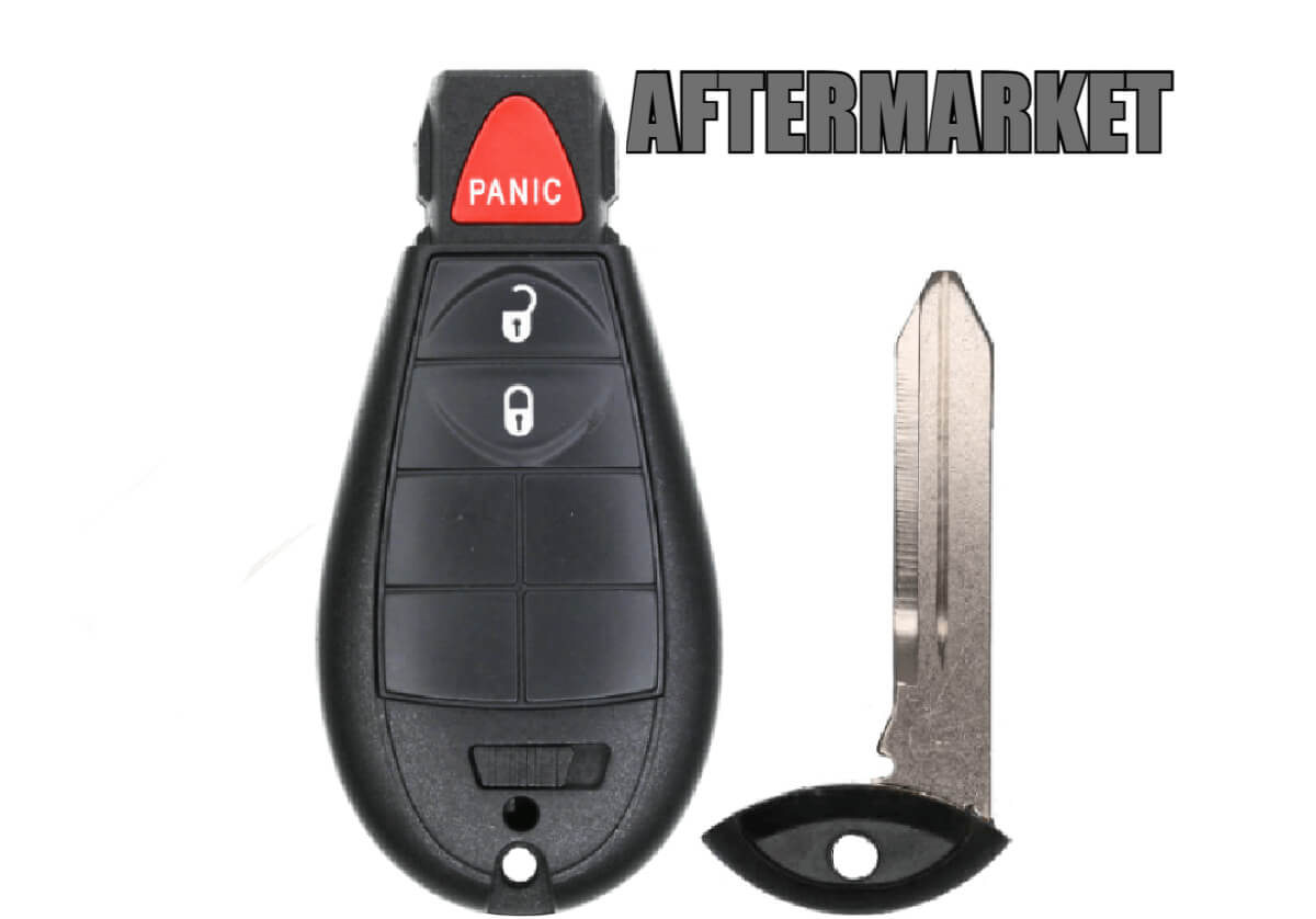 2008–2017 Chrysler Dodge Jeep VW Fobik Key M3N5WY783X | Aftermarket ...