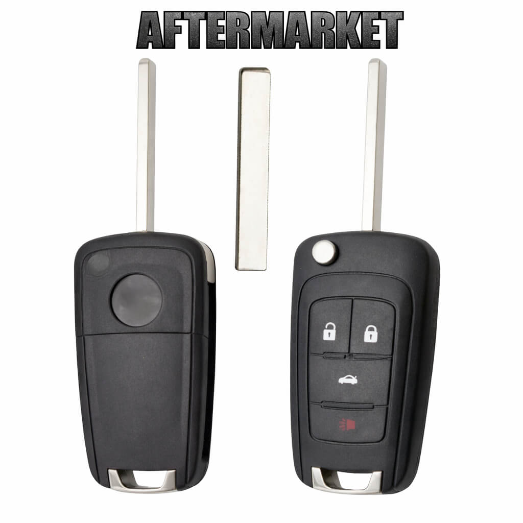 2010–2021 Buick OEM 4-Button Flip Key ID46 (HU100) – PN 13585814 ...