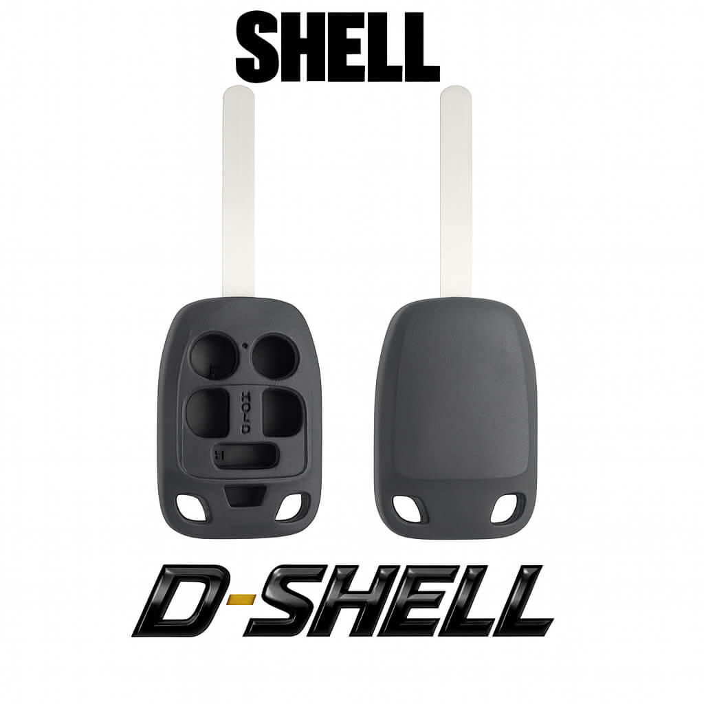 2011-2013 Honda Odyssey 6-Button Remote Head Key Shell | HO01 | GTL ...