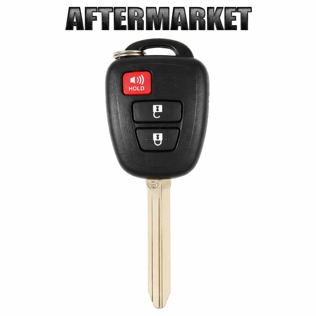 2012–2017 Toyota Prius C G-Chip Remote Head Key (HYQ12BDM ...