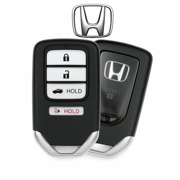 2013–2015 Honda Accord & Civic OEM 4-Button Smart Key Driver 1 – 72147 ...