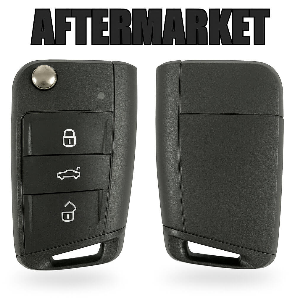 2013–2019 VW Golf GTI MQB Flip Key KR5FS13A | Aftermarket ...