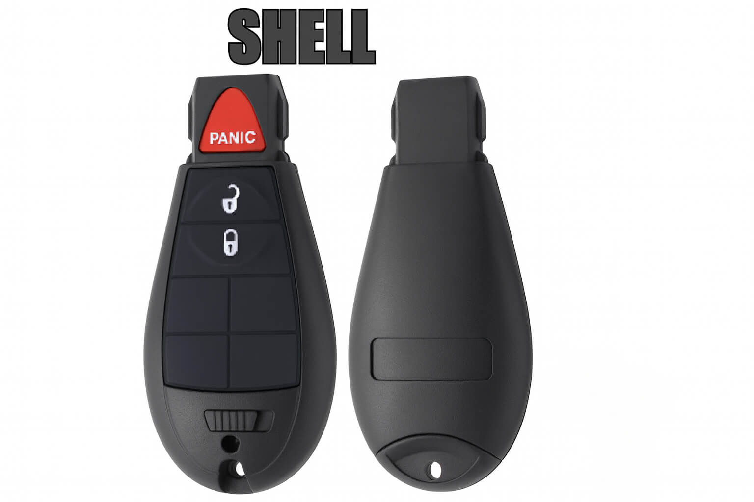 2008–2019 Chrysler Dodge Jeep VW Fobik Key Shell – IYZ-C01C | Emergency ...