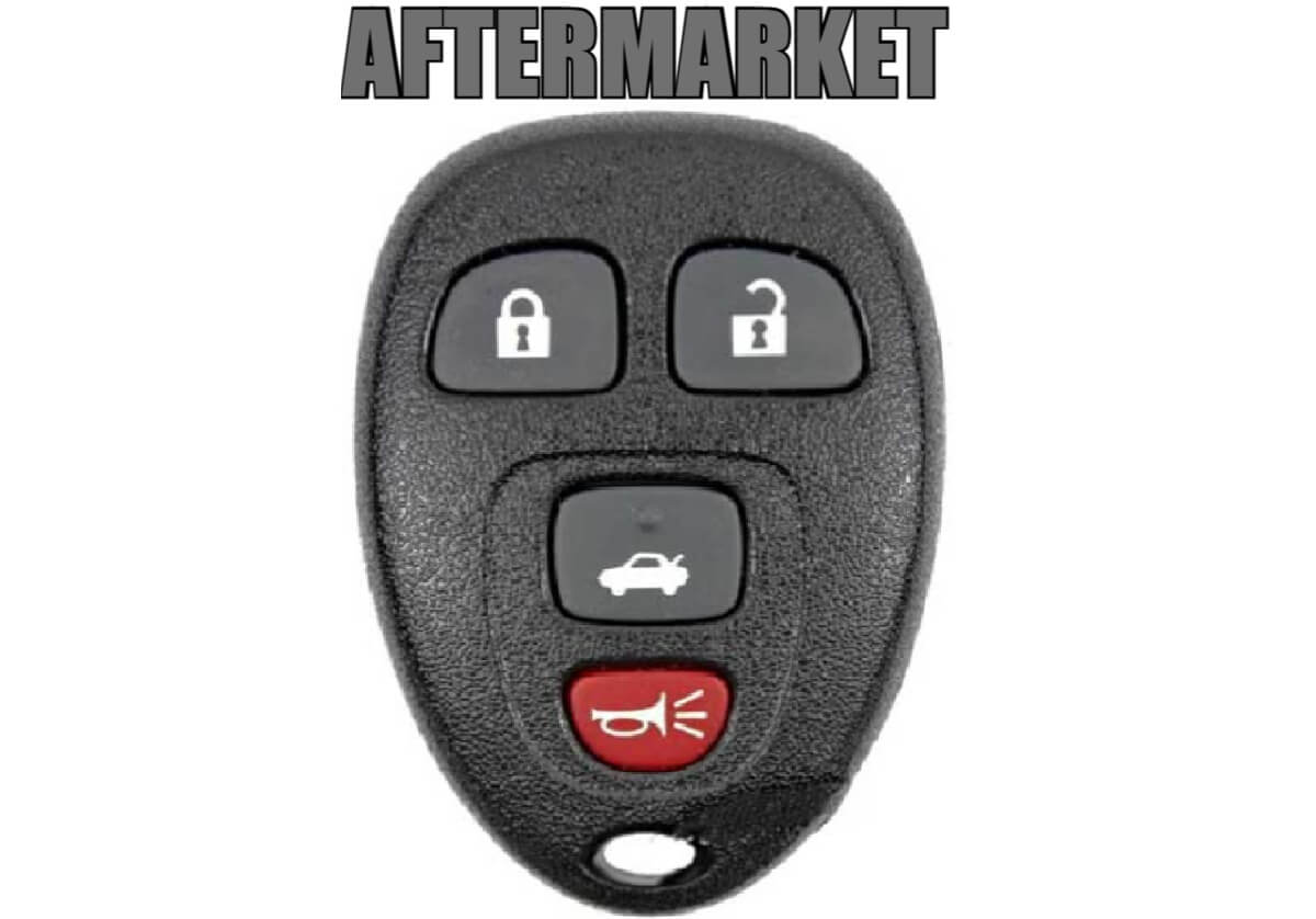 2005–2012 GM 4-Button Remote KOBGT04A | 15252034 | Aftermarket – Canada ...