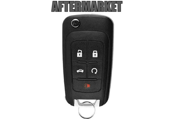 GM 2010-2018 / 5-Button Flip Key / OHT01060512 / RK-GM-FP5 – Canada top Key
