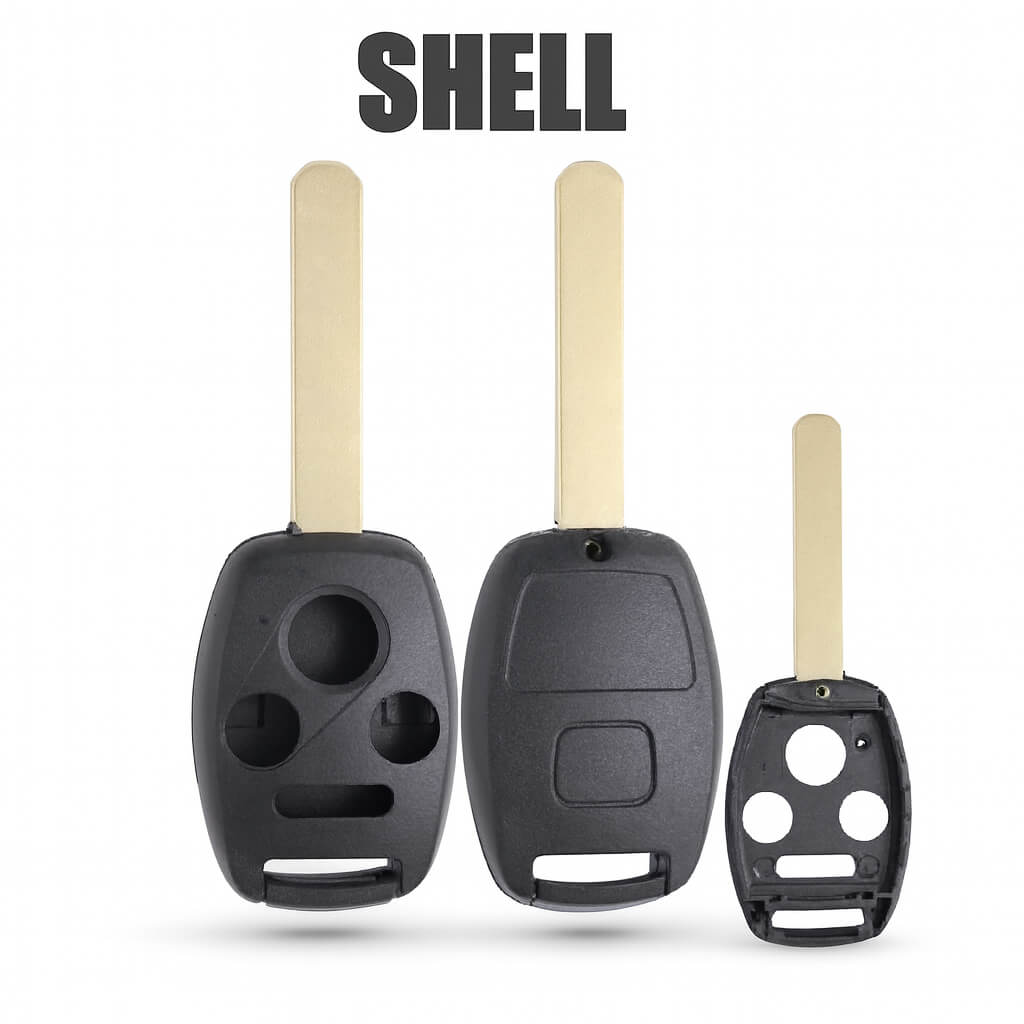 Honda / Acura Remote Head Key Shell 4-Button (2006–2014) | No Chip ...