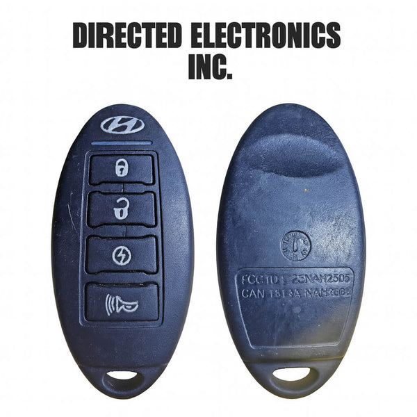 Hyundai Remote Start Key Fob | EZSNAH2505 | 4-Button 433 MHz | Canada ...