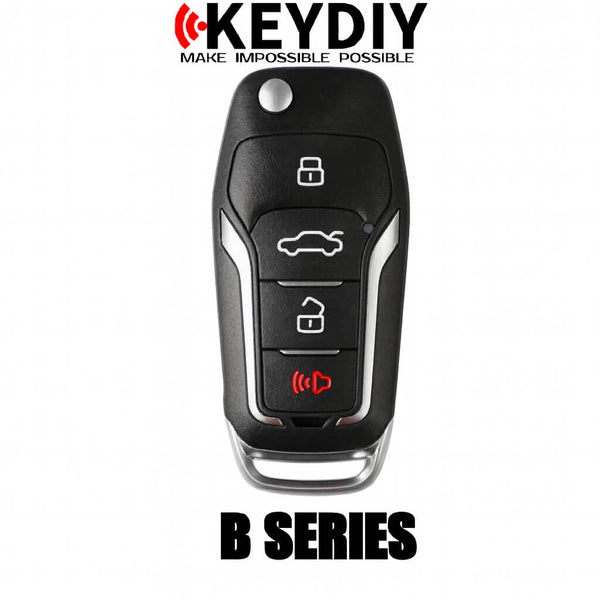 KEYDIY KD-B12-4 – Ford Style 4-Button Flip Key Blank | B Series ...