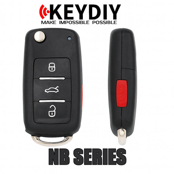KEYDIY KD-NB08-3+1 – VW Style 4-Button Universal Flip Key (NB Series ...