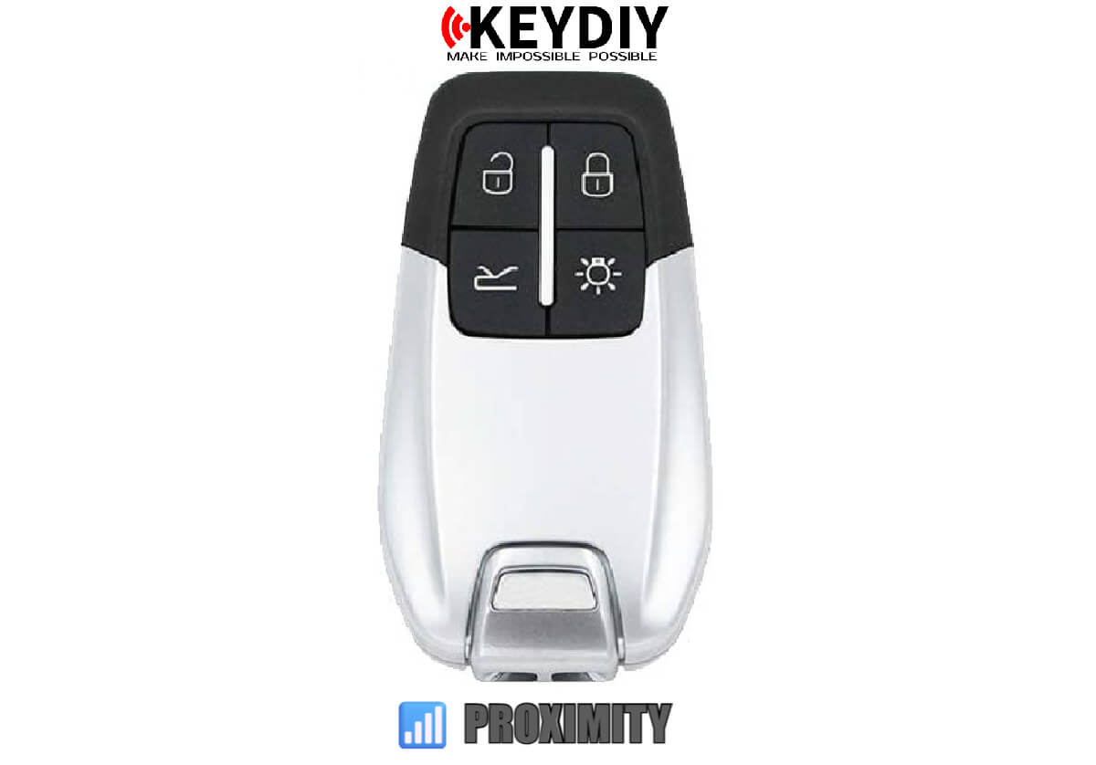 KEYDIY ZB06 Proximity Smart Key | 4-Button | Integrated 46 Chip ...