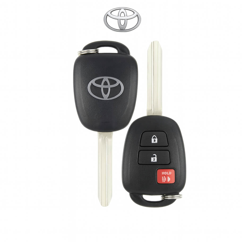 Toyota Prius C Remote Head Key HYQ12BDM (2012–2017) – OEM 89070-52F60 ...