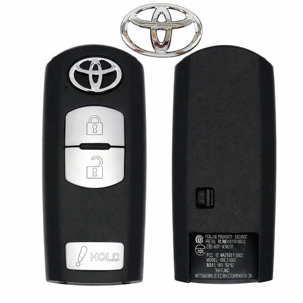 2017-2020 Toyota Yaris iA Smart Key 3-Button 315MHz OEM Refurb | PN ...