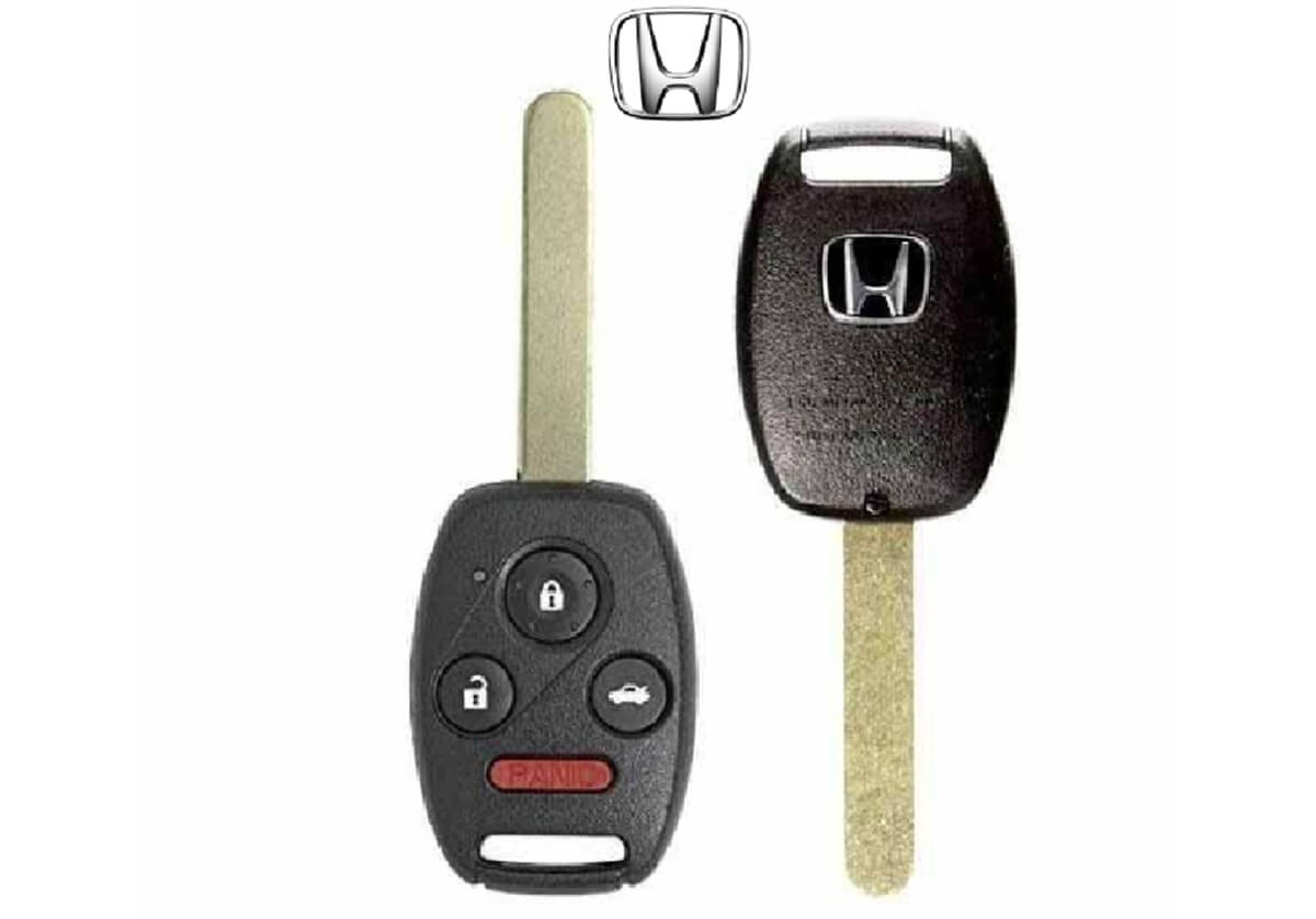2006–2011 Honda Civic – 4-Button Remote Head Key OEM Refurbished – N5F ...
