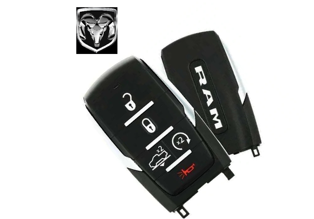 2019-2021 Ram 1500 Pickup / 5-Button Smart Key / PN: 68291690AE / OHT ...