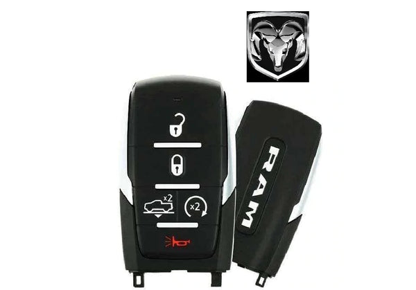2019-2024 Ram 1500 Pickup / 5-Button Smart Key / PN: 68291690AE / OHT ...