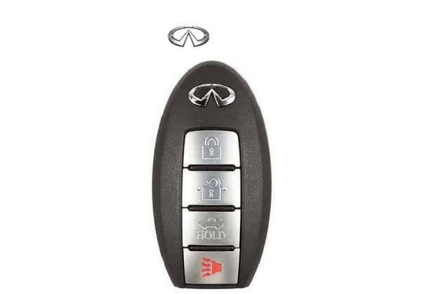 2016-2020 Infiniti Q50 Q60 / 4-Button Smart Key / PN: 285E3-4HB0C / KR ...